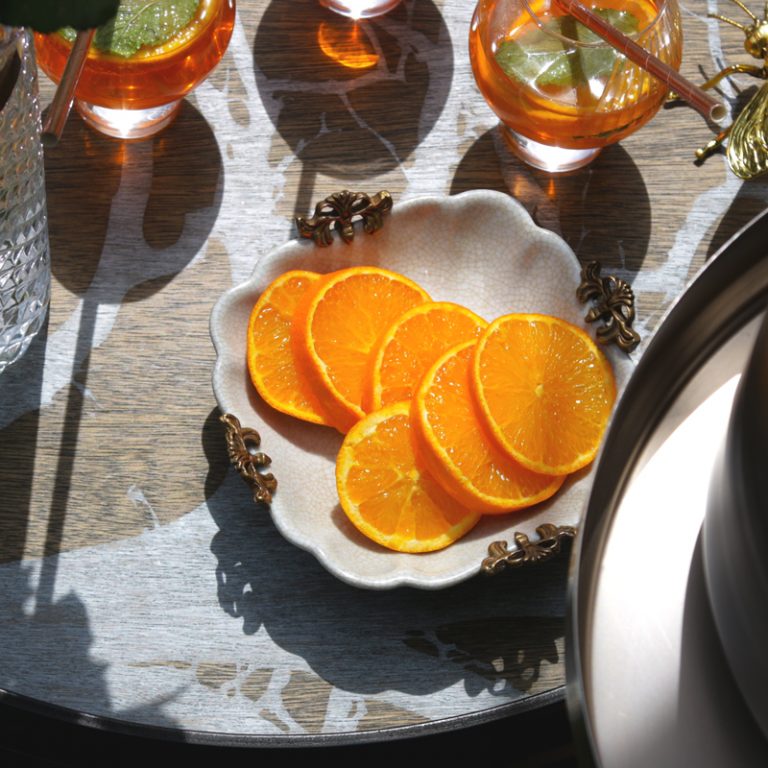 Scalloped Plate - Circus 25 - Porcelain Serveware & Tableware Decor