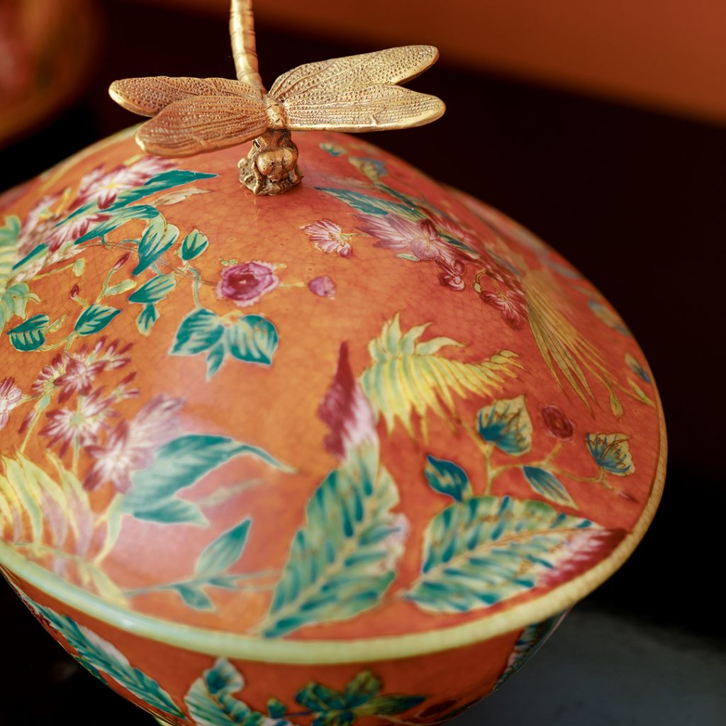 Roxanna Canister with Dragonfly - Quirky Home Decor - Circus 25