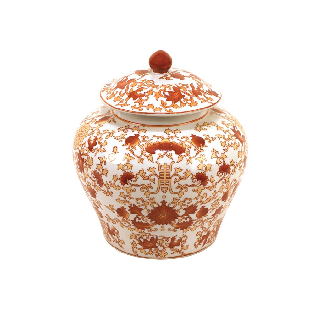 Celine Temple Jar - Circus 25 - Porcelain Tableware - Jars & Canisters